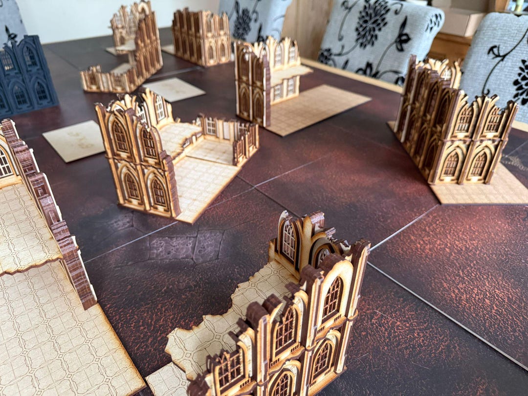 GW 10th Edition Terrain Set – 3mm MDF Multi-layer Kit (flat-pack) - Etsy UK