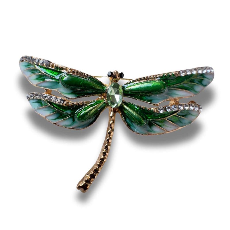 Dragonfly Brooch - Etsy