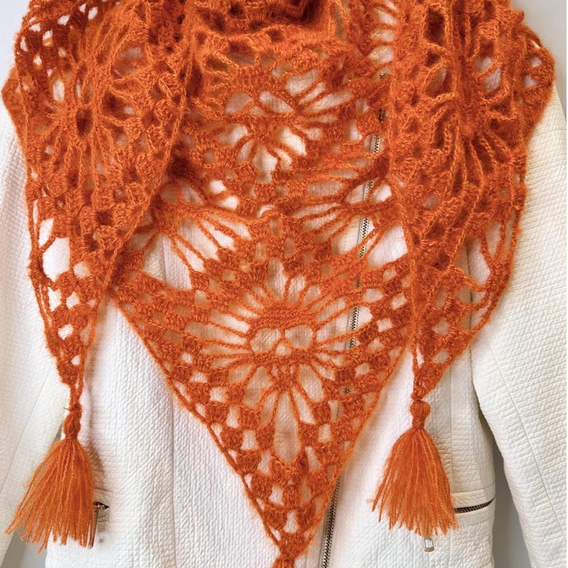 Mohair Shawl - Etsy