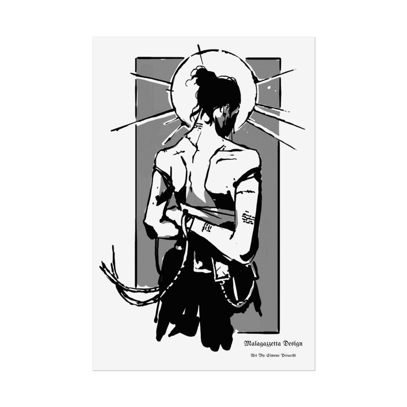 Rolled Posters, Warrior Nun Grim Dark Fantasy Mordheim, Wall Art ...