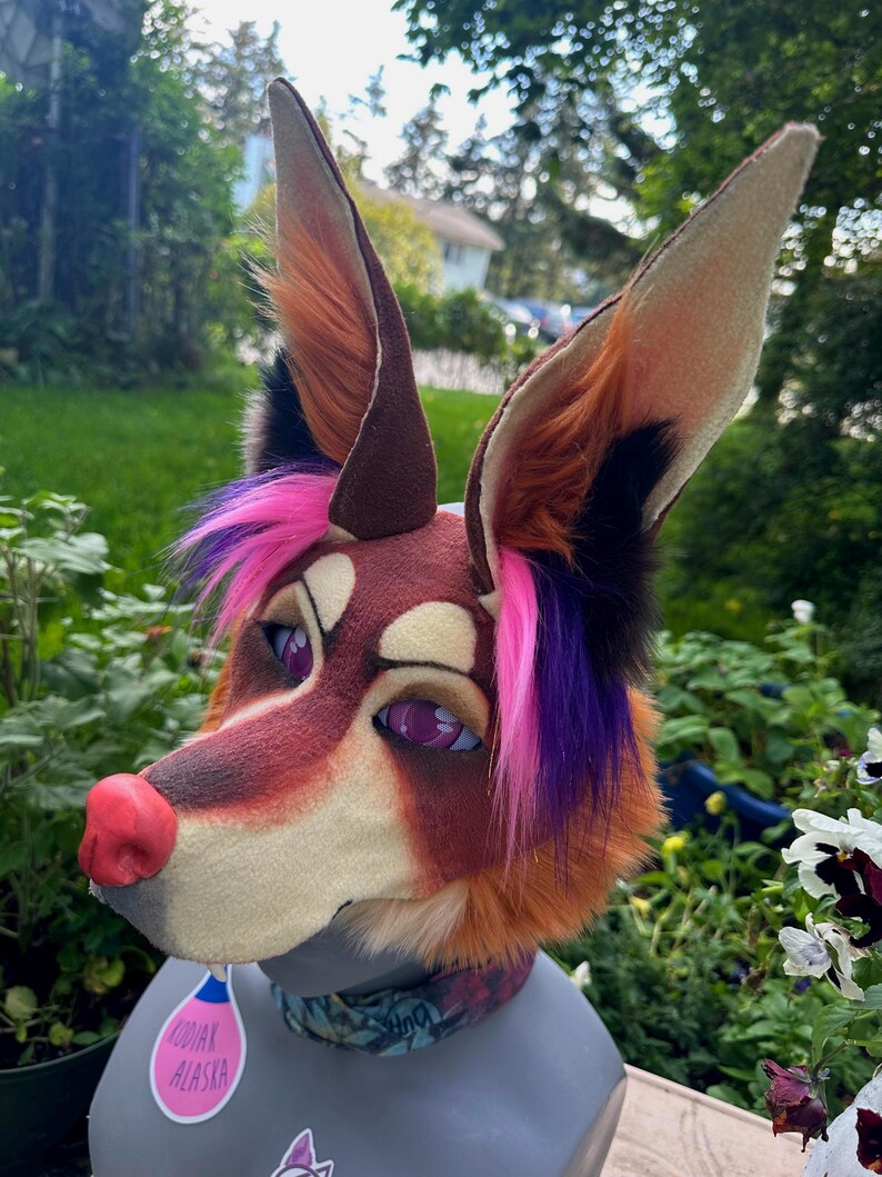 Doberman Therian Style Mask - Etsy