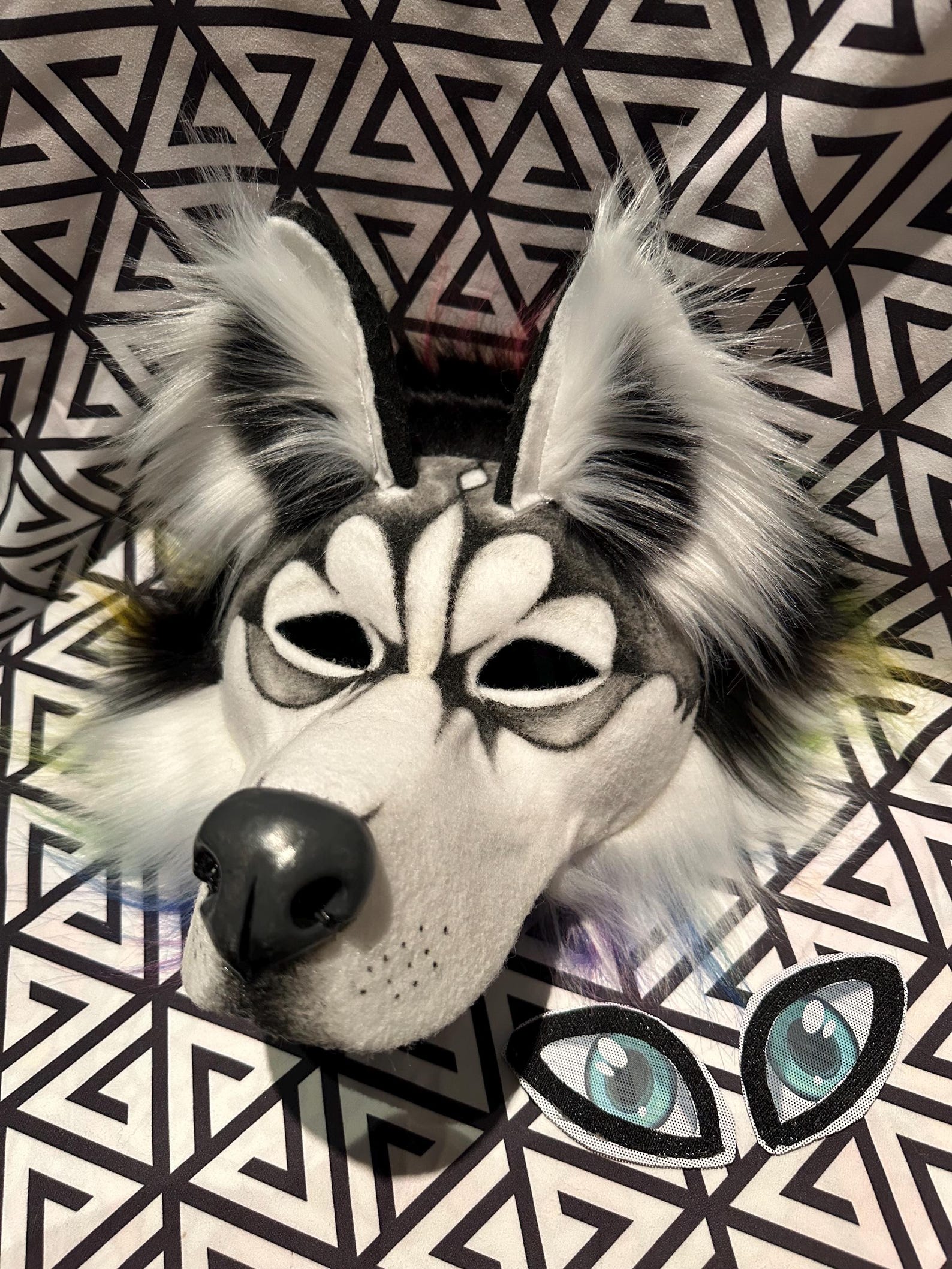 Siberian Husky Mask - Etsy