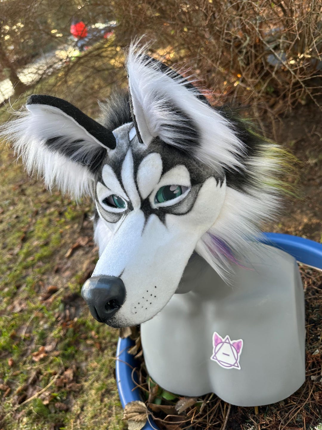 Siberian Husky Mask - Etsy