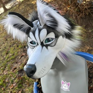 Siberian Husky Mask - Etsy