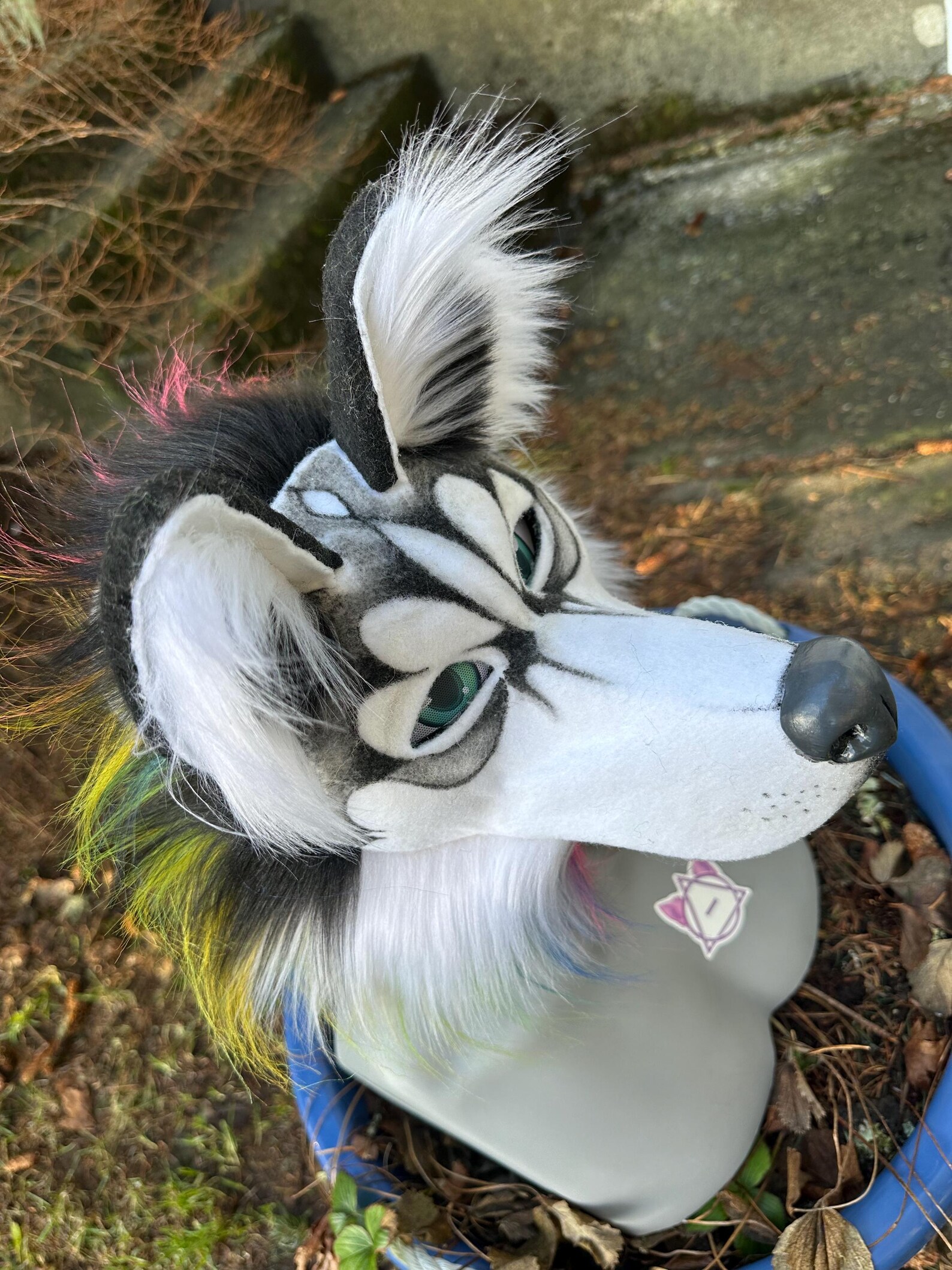 Siberian Husky Mask - Etsy