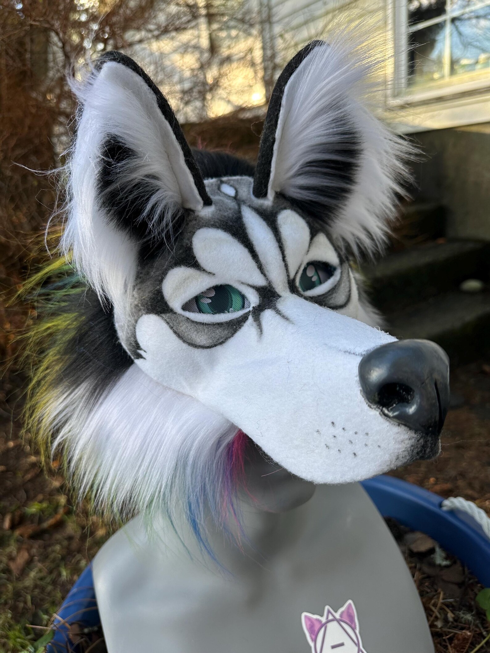 Siberian Husky Mask - Etsy