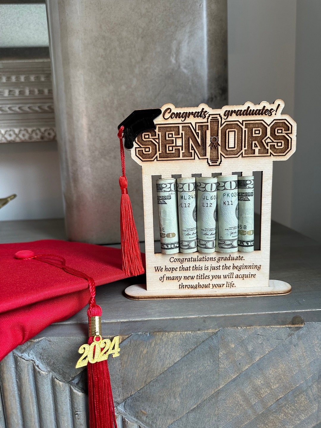 Graduation Money Holder High School Senior and College Graduates - Etsy