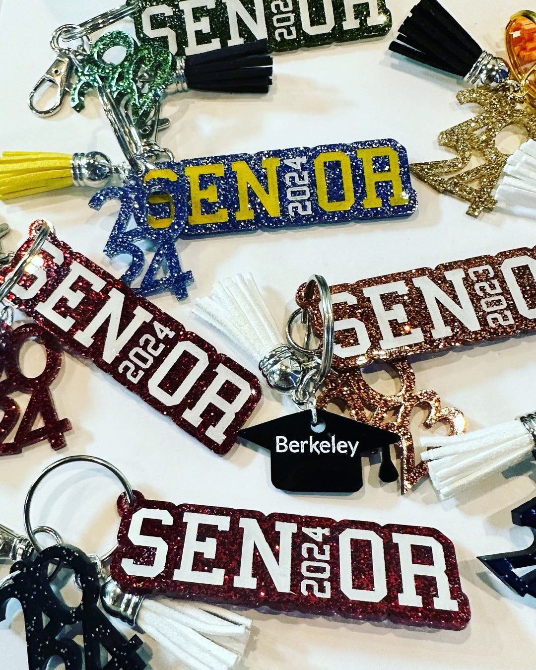Personalized Senior Keychain: Graduation Gift for Class of 2026, Custom ...