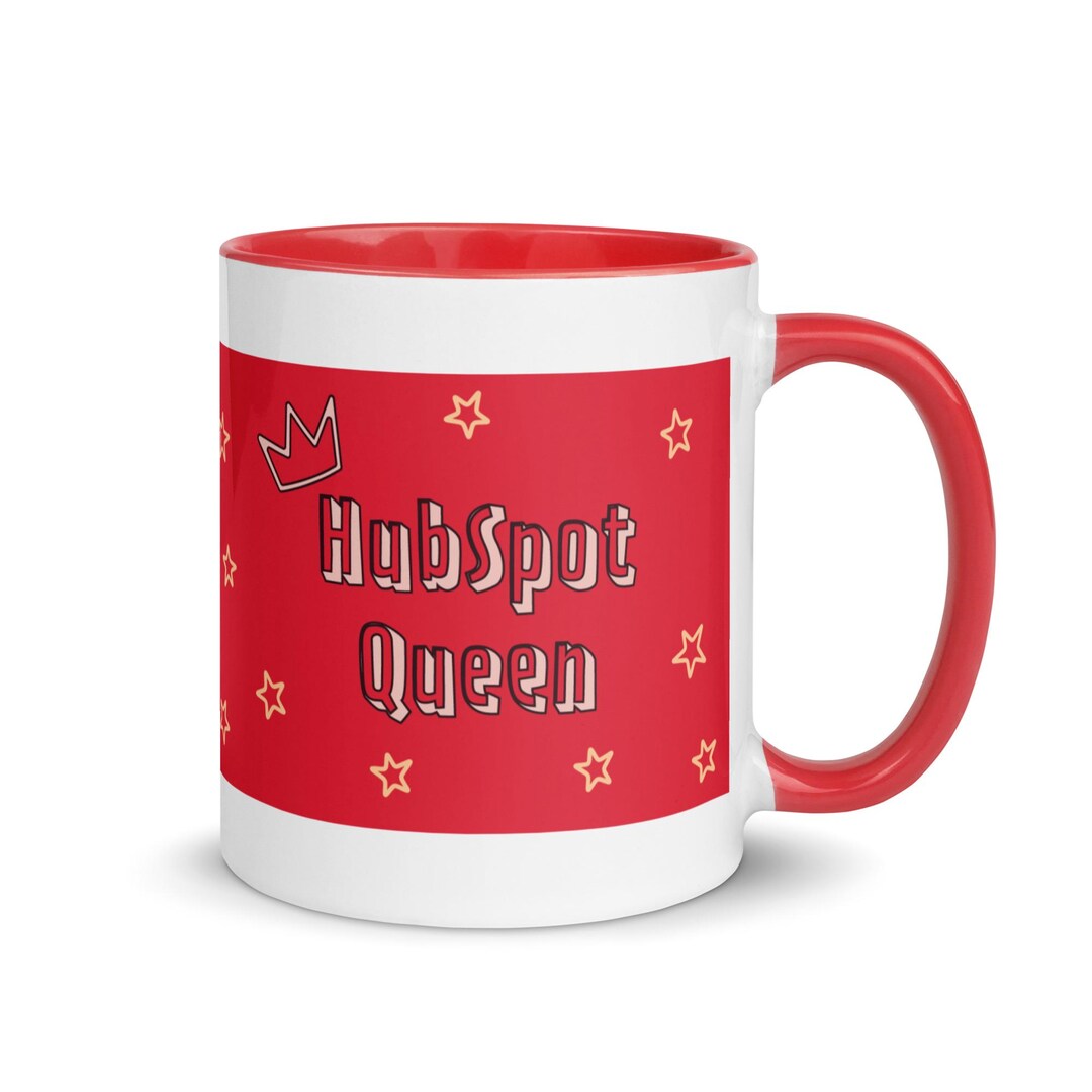 Hubspot Queen Mug Women in Marketing Women in Saas Women in Tech Gift ...