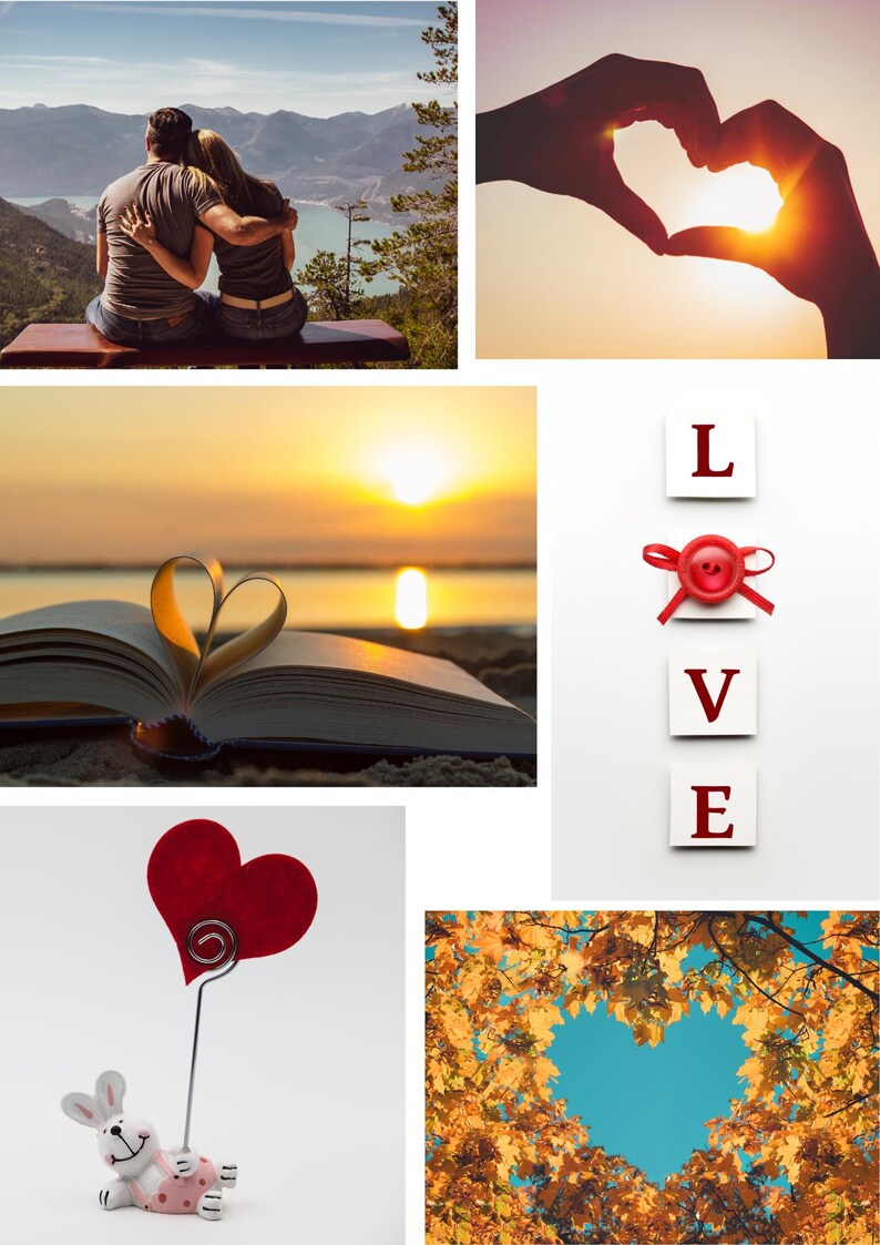 2025 Vision Board Manifest Dream Life Printable PDF Inspiring Quotes ...