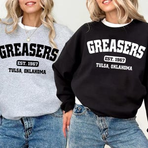 The Outsiders Sweatshirts, Outsider Sweatshirts, GREASERS Shirt, Stay ...