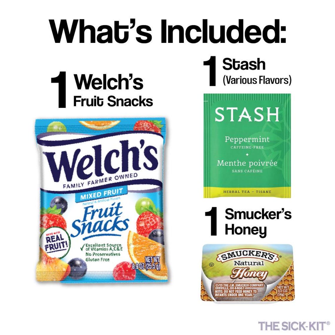 The Sick- Kit Original Wellness Care Package – Hand Assembled Get Well ...