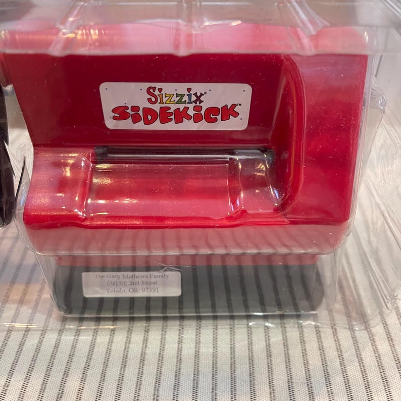 Sizzix Sidekick Die Cutting Machine – Portable Manual Cutter for ...