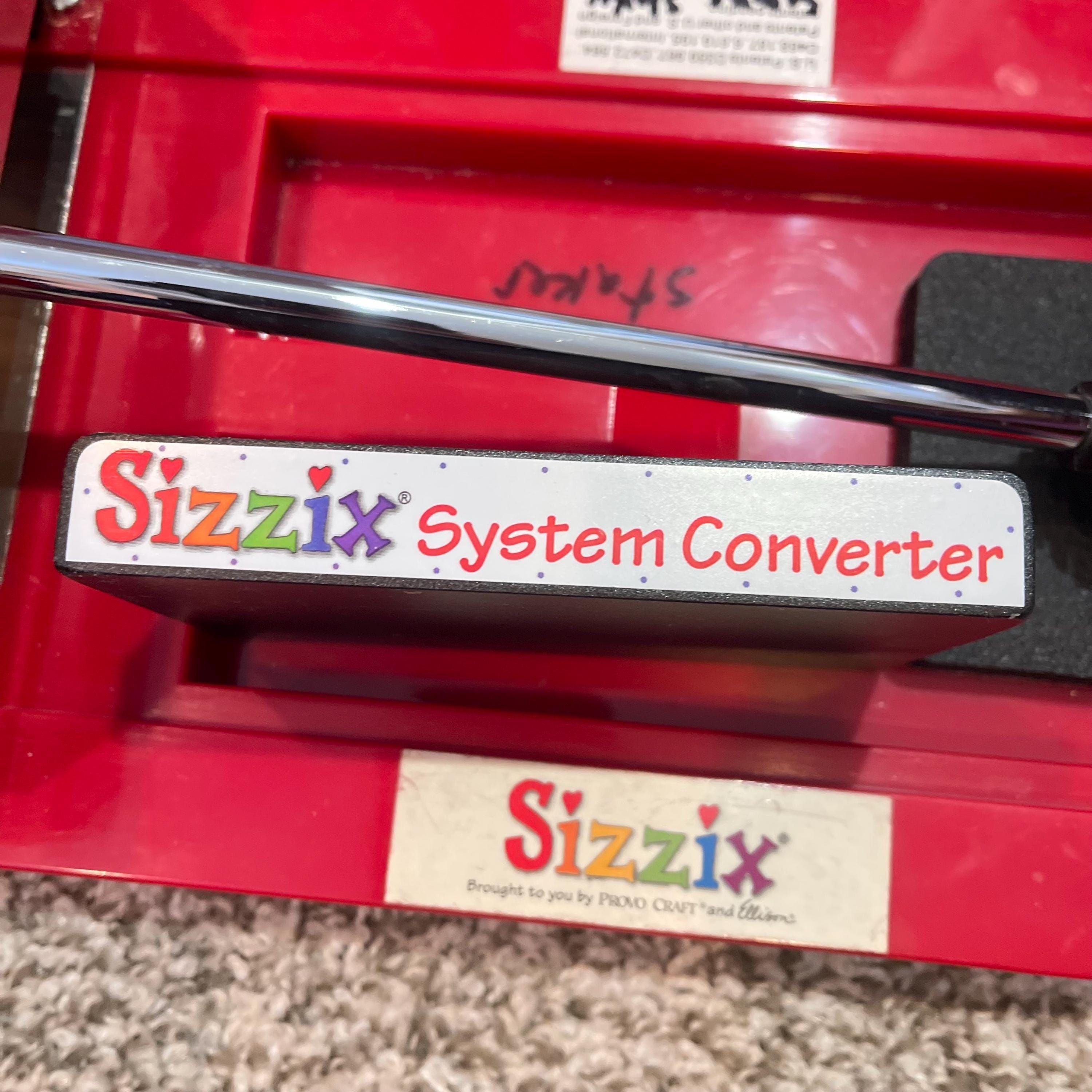 Sizzix Original Personal Die Cut Cutter | Provo Craft Ellison Red ...