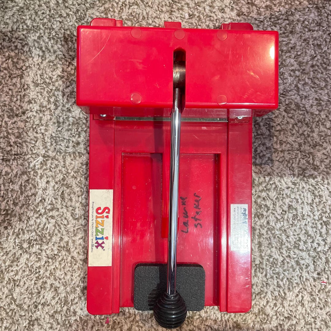 Sizzix Original Personal Die Cut Cutter | Provo Craft Ellison Red ...