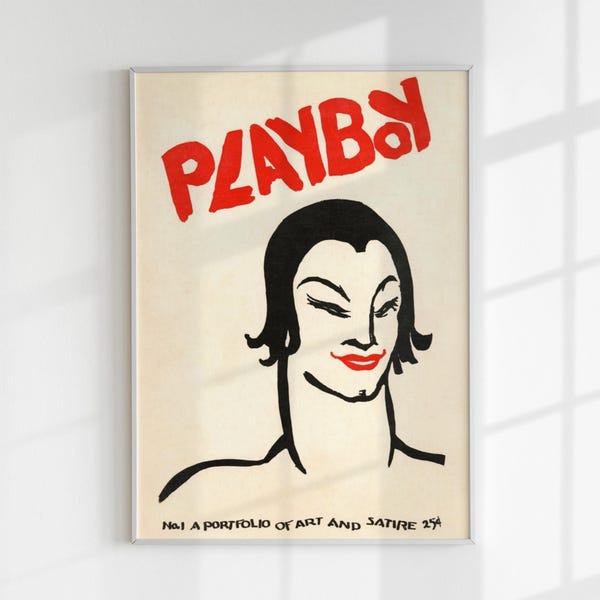 Playboy Posters - Etsy