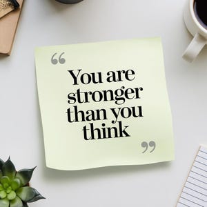 Printable Motivational Post-it Notes Uplifting Quotes for Daily ...