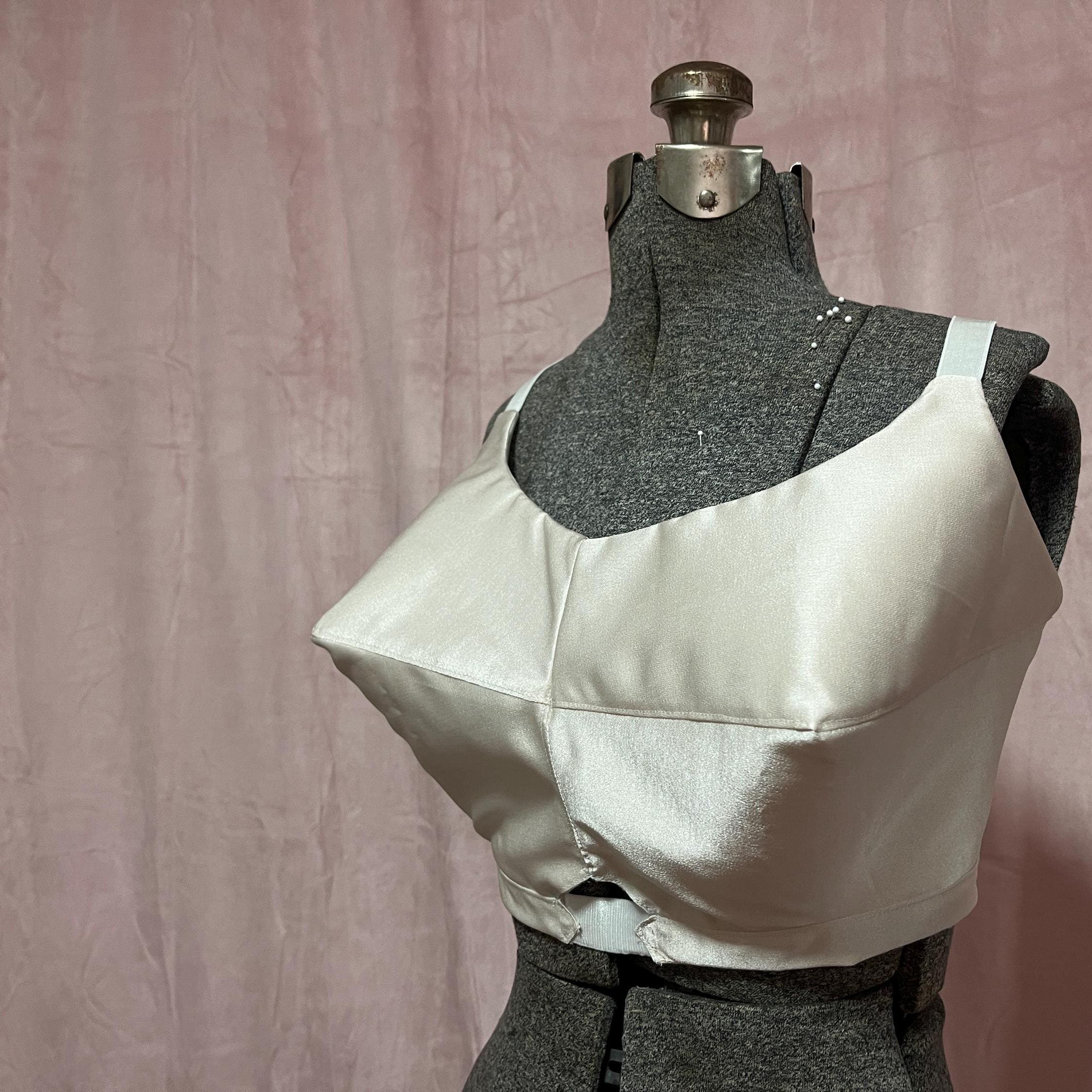 Jet Set Bullet Bra Pattern | Full Bust Bra Pattern | Retro Bra Pattern ...