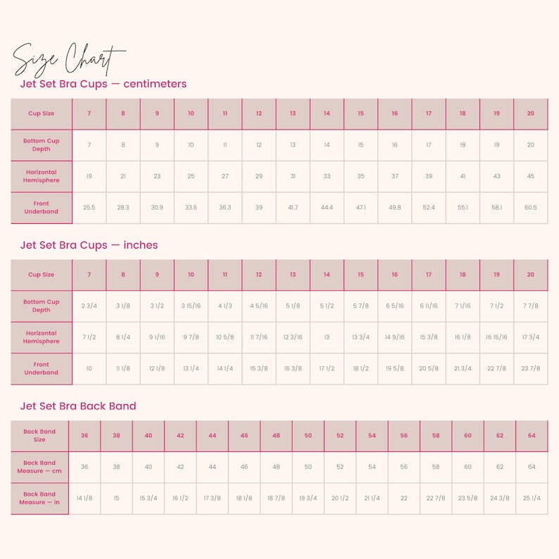 Jet Set Bullet Bra Pattern | Full Bust Bra Pattern | Retro Bra Pattern ...