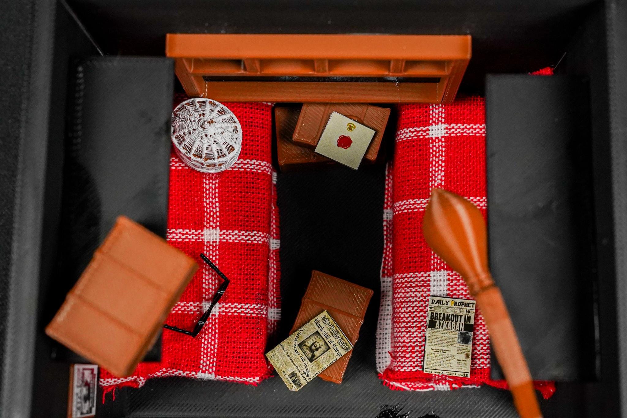 Harry Potter Hogwarts Express Train Cabin Book Nook Stl File - Etsy