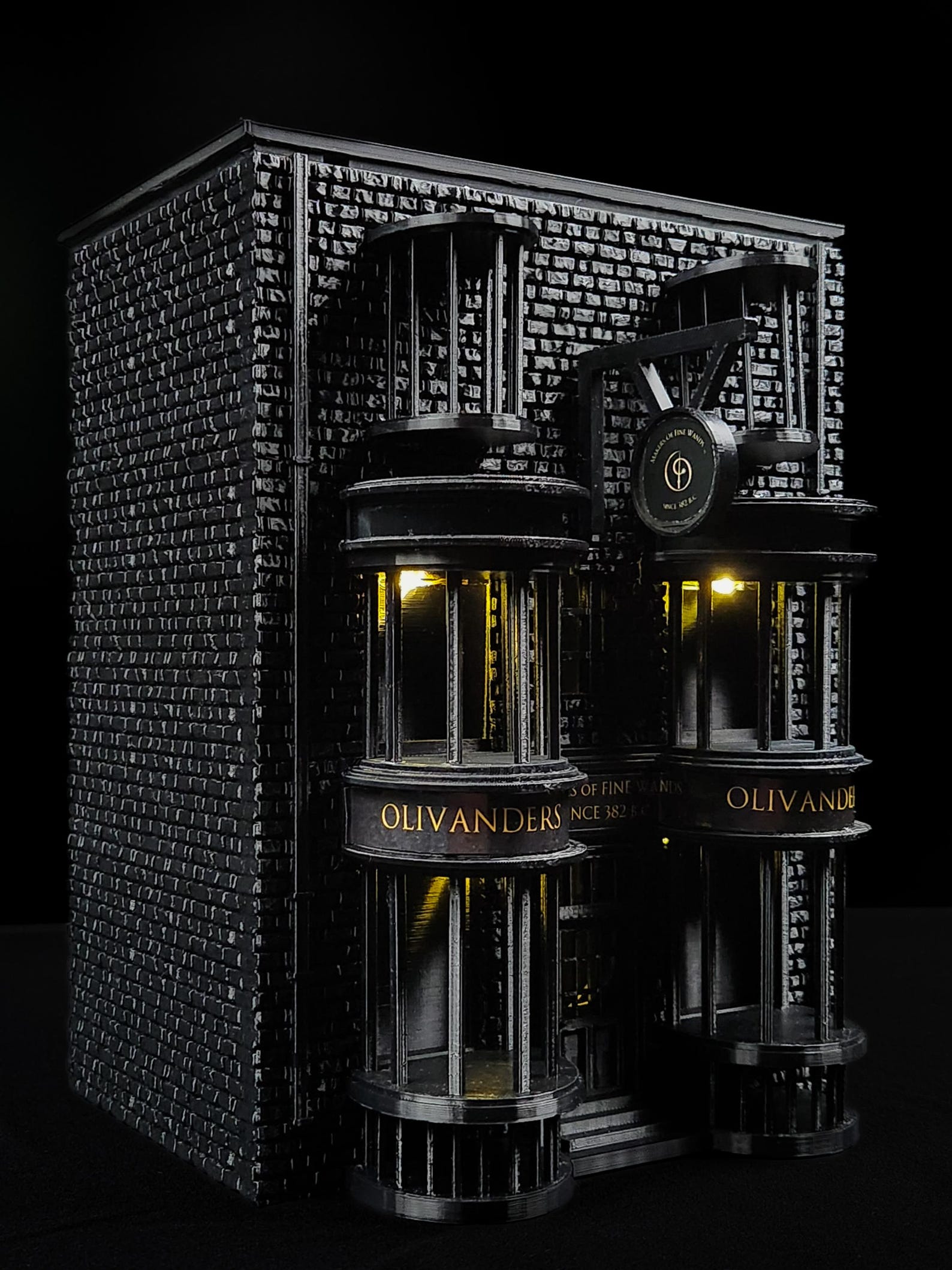 Harry Potter Diagon Alley Ollivander's Wand Shop Model, Ready for 3D ...
