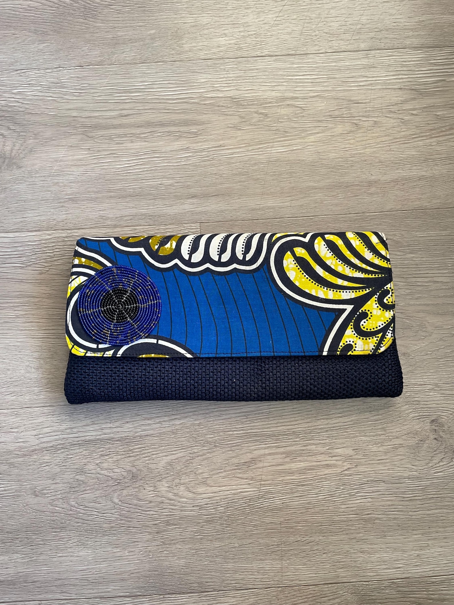 Large Handmade African Print Purse Ankara Clutch Bag for Women African ...