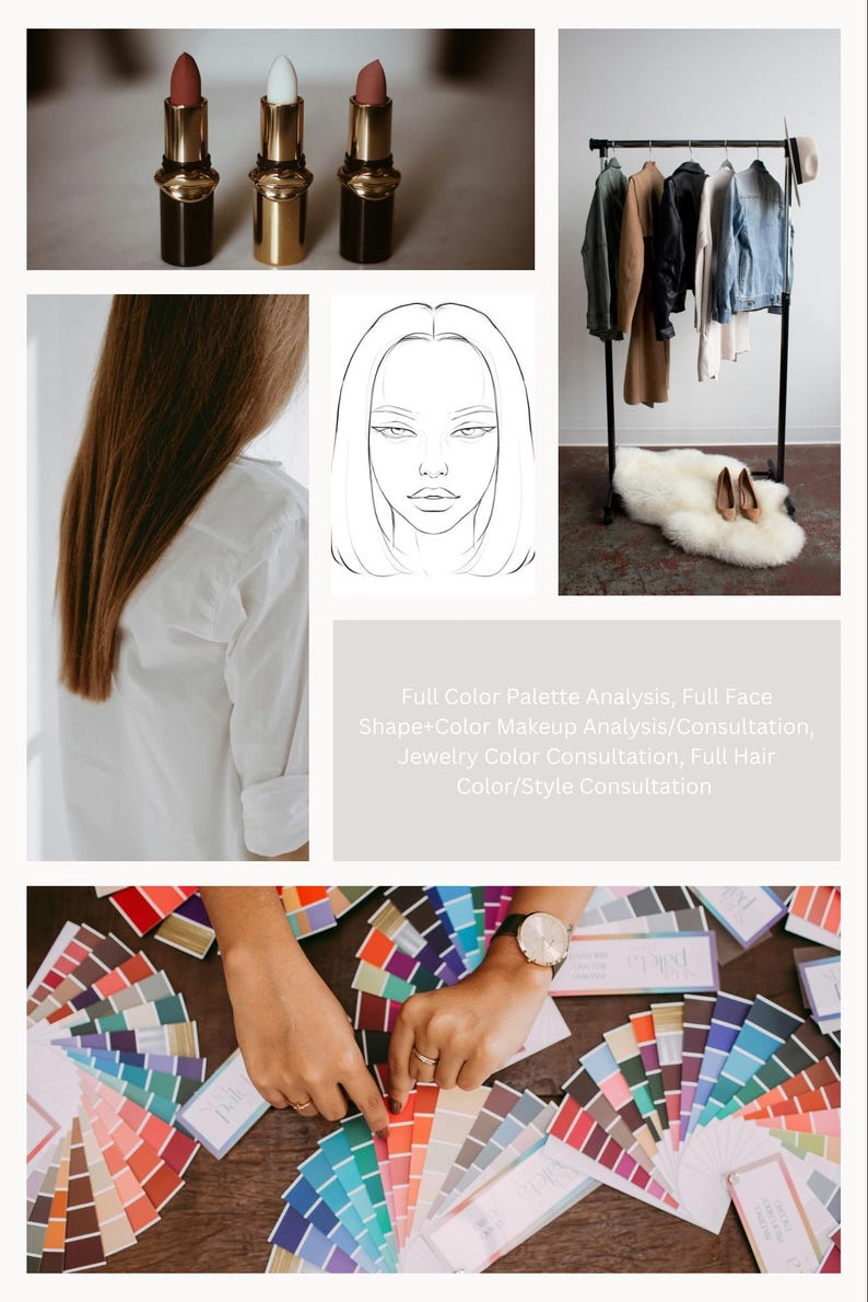 Color Analysis, Face Shape Analysis, Makeup Consultation, Hair Color ...