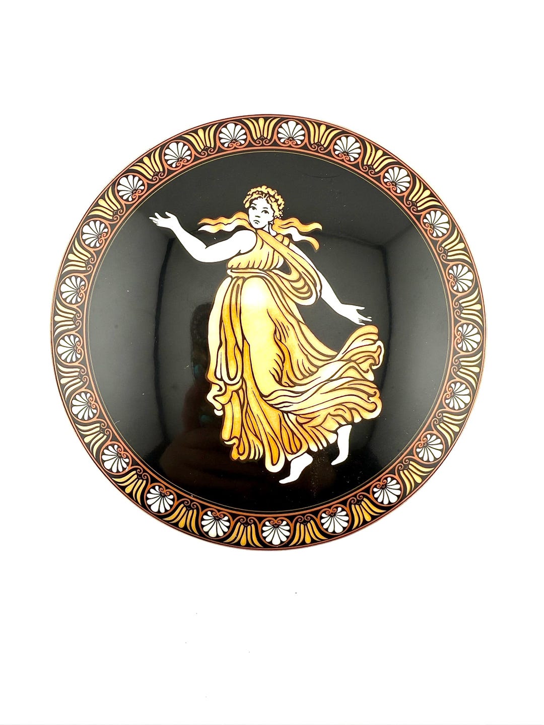 Vintage Wedgwood Etruscan Greek Style Dance Trinket Jewelry Box - Etsy