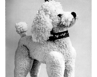 Toy Poodle knitting Pattern - Etsy