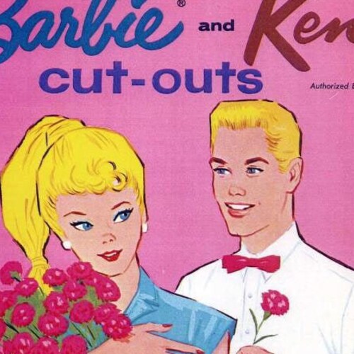 PDF Barbie and Ken Cut-outs Vintage Paper Dolls Download and - Etsy