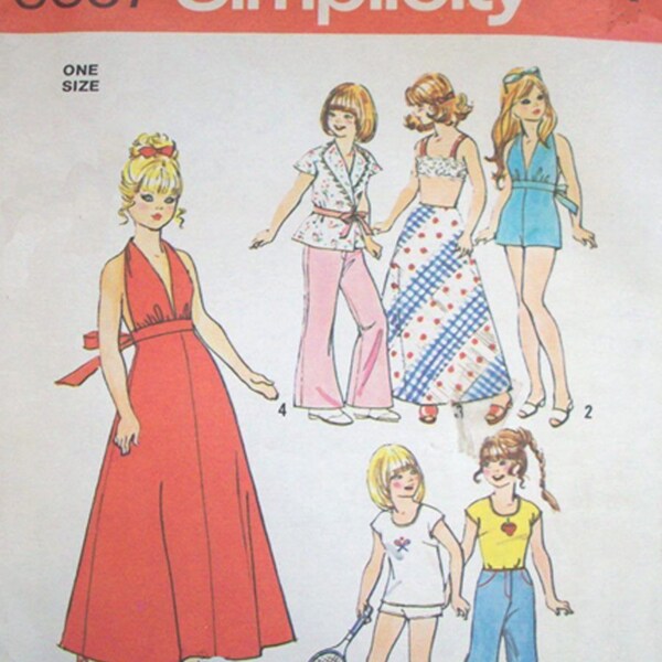 1970s Barbie Doll Fashion Pattern - Etsy