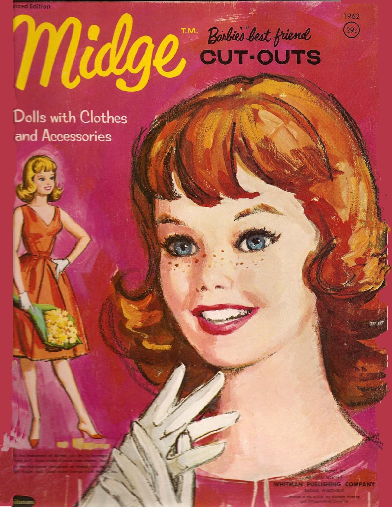 PDF Midge Cut Out Paper Dolls Reproduction Set Made to Print on ...