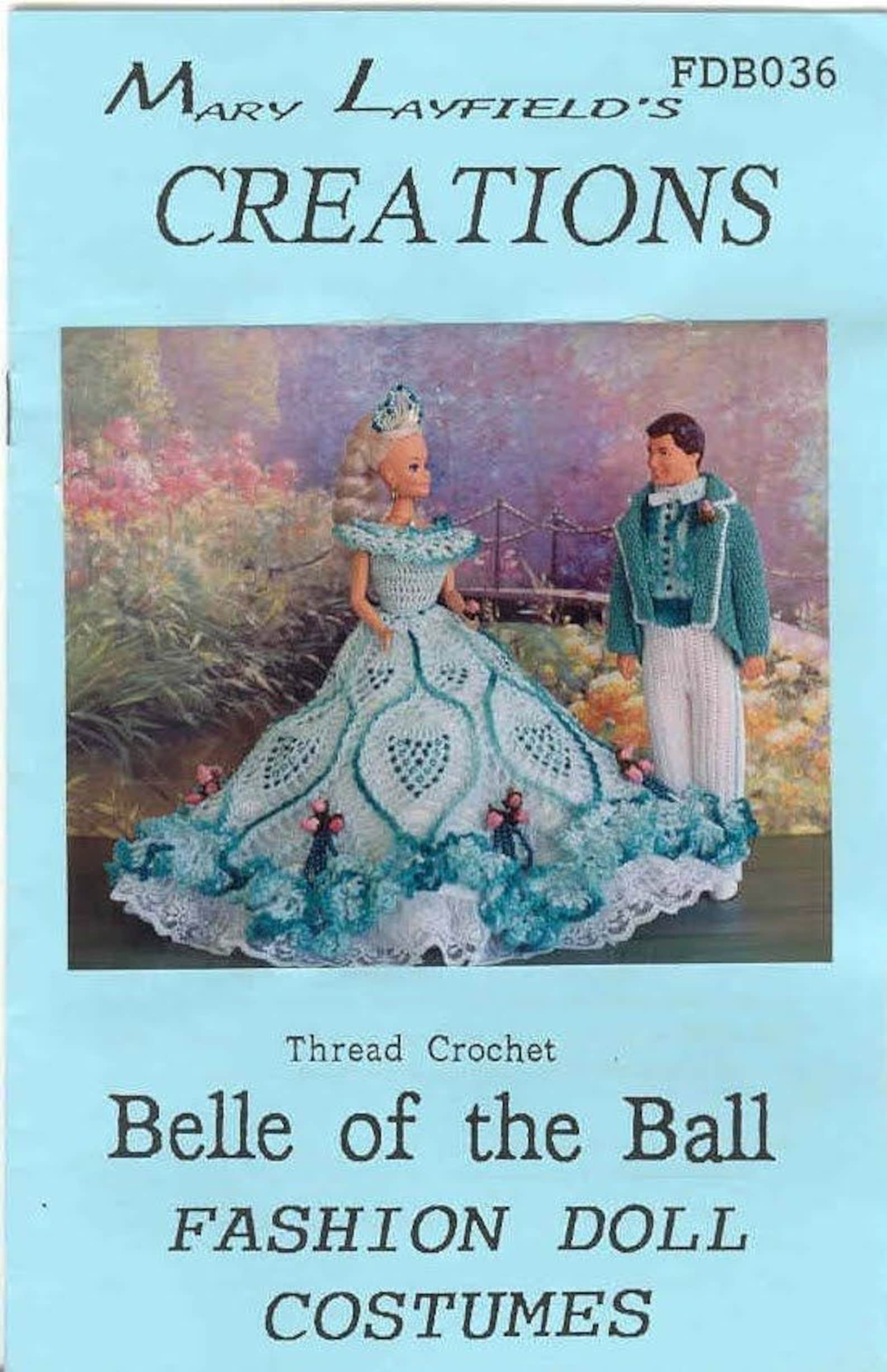 PDF 11.5" Fits Barbie & 12" Fits Ken or Other Fashion Dolls. Crochet ...