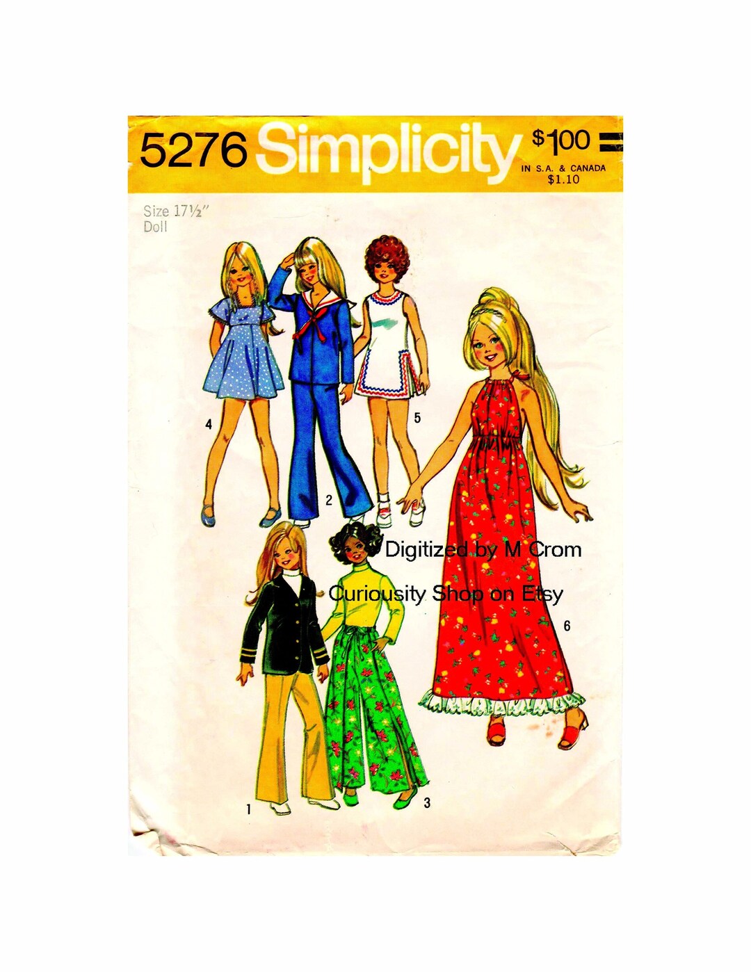 PDF 17.5" Crissy Doll Clothes, Whole Wardrobe of Groovy Outfits From ...