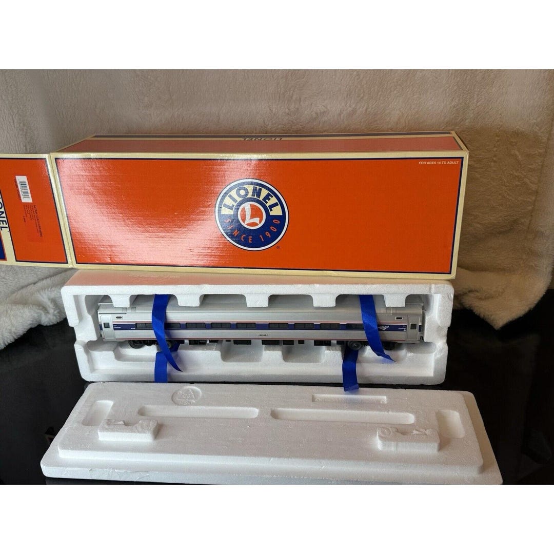 2009 Lionel Amtrak Amfleet Phase Iii Passenger Coach Car O Gauge 82568 ...