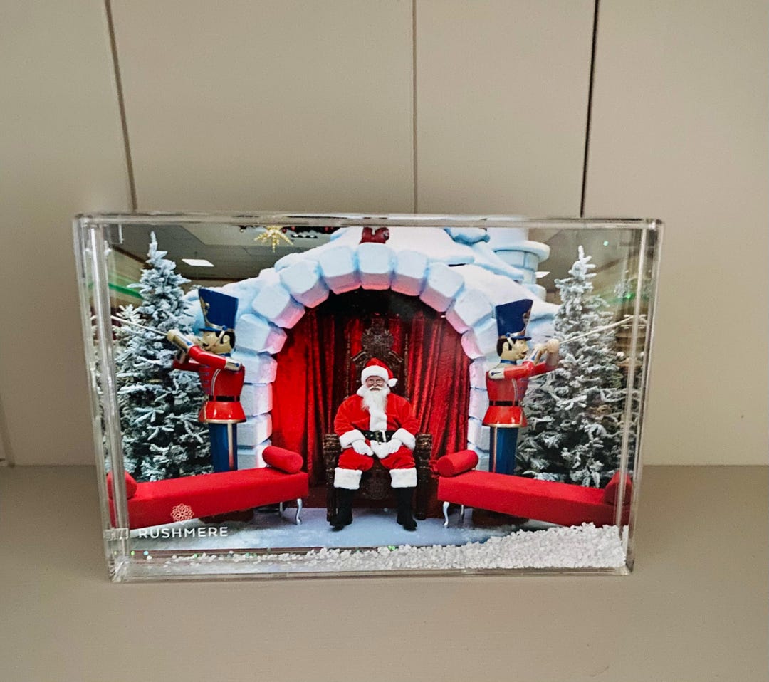 Christmas Snow Box Frame With 6 X 4 Print - Etsy