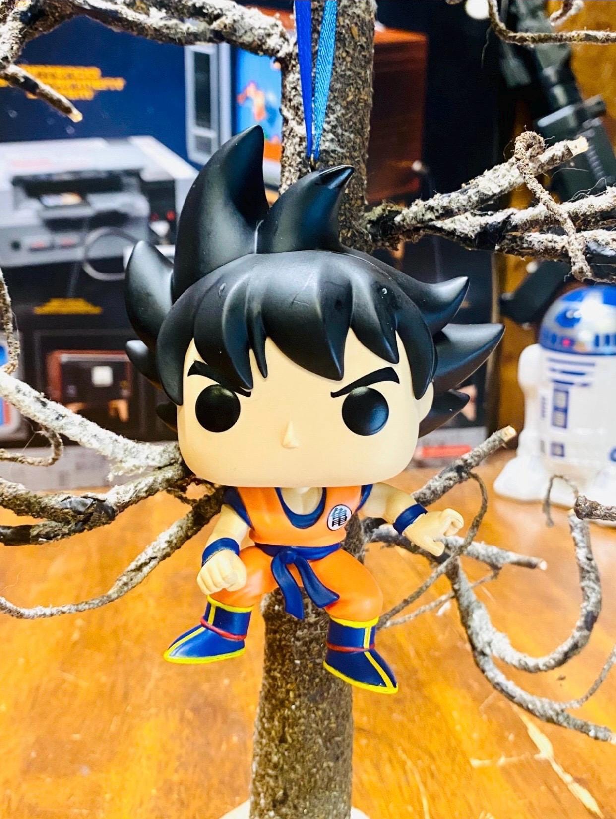 5” GOKU Super Saiyan DBZ Dragon Ball Z Christmas Tree Ornament Holiday ...