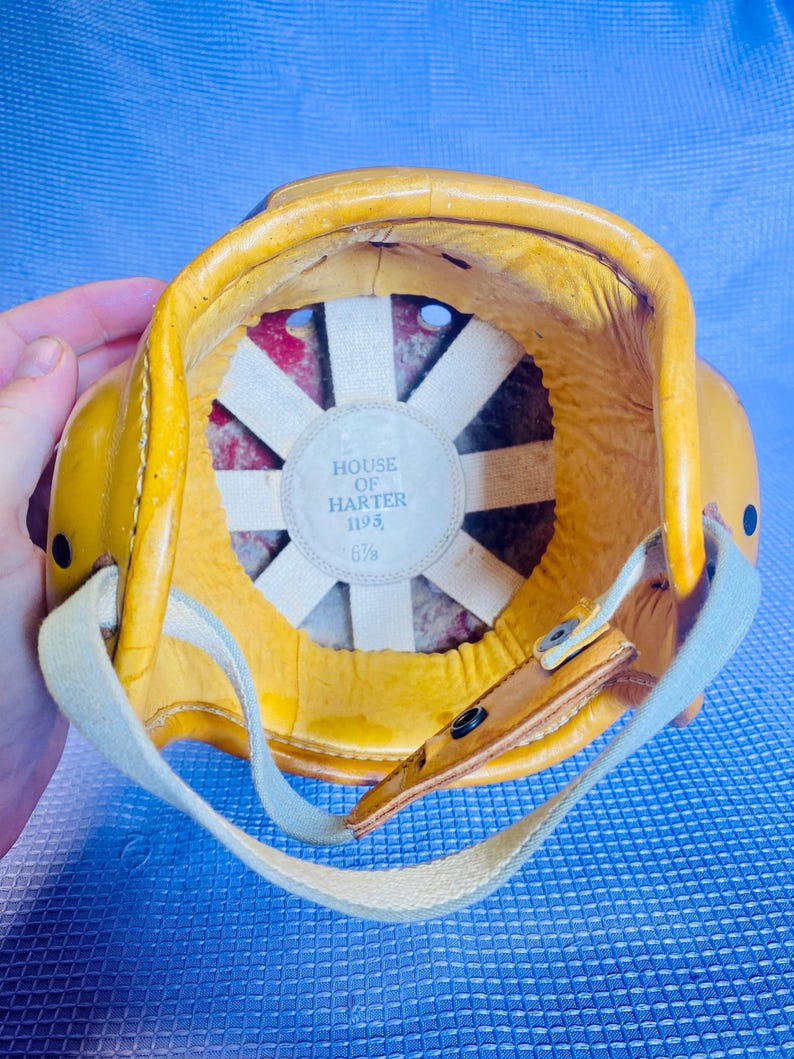 EXTREMELY Rare 1920s-1930s NOTRE DAME House of Harter Antique Football ...