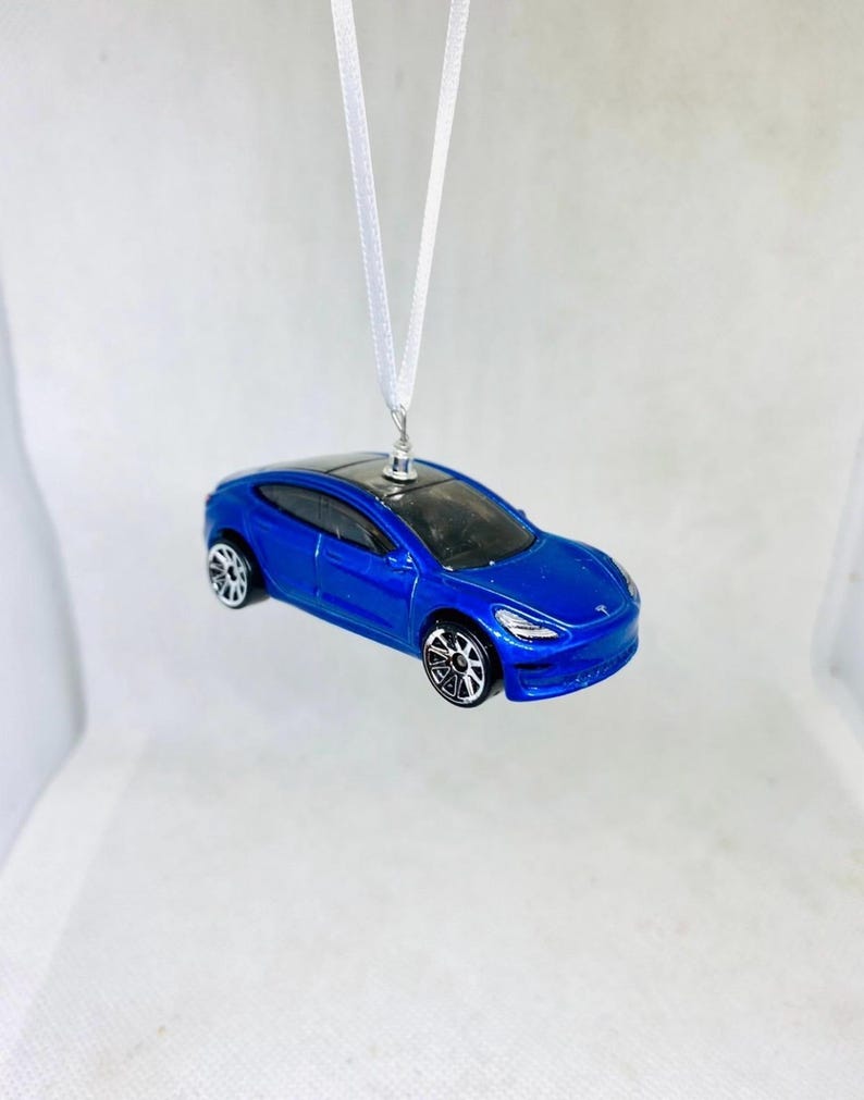 NEW Made Modified TESLA Model 3 Car Christmas Tree Ornament Holiday ...