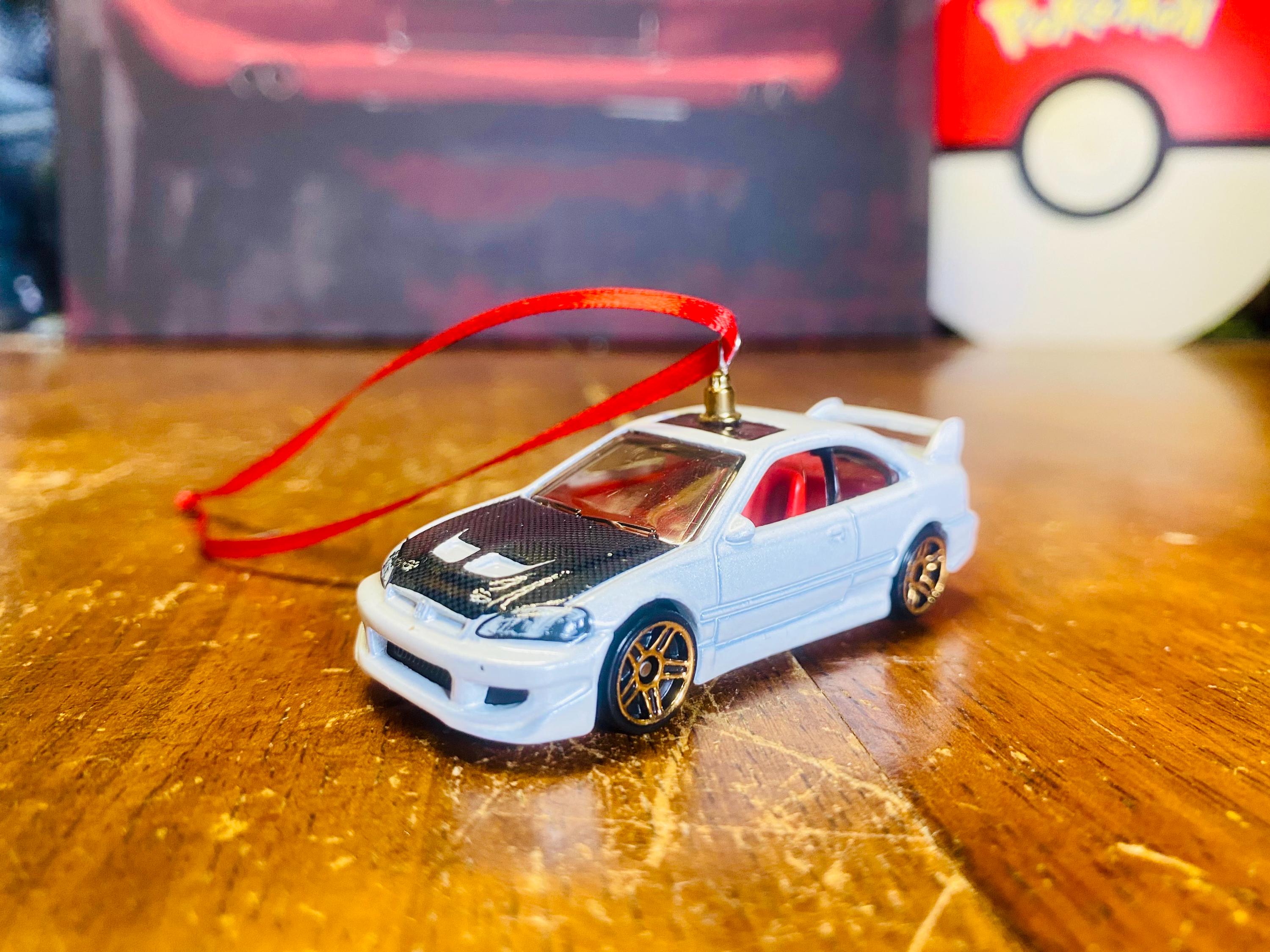 NEW Modified Made HONDA Civic SI Car Christmas Tree Ornament Holiday ...