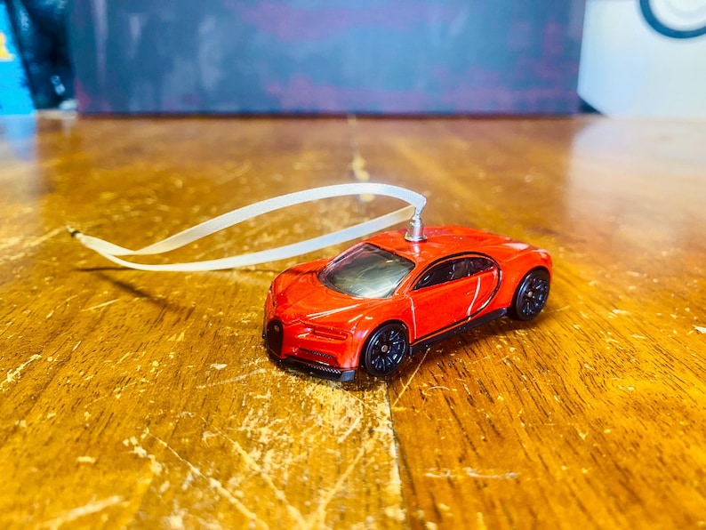 NEW Modified Made BUGATTI Chiron Car Christmas Tree Ornament Holiday ...