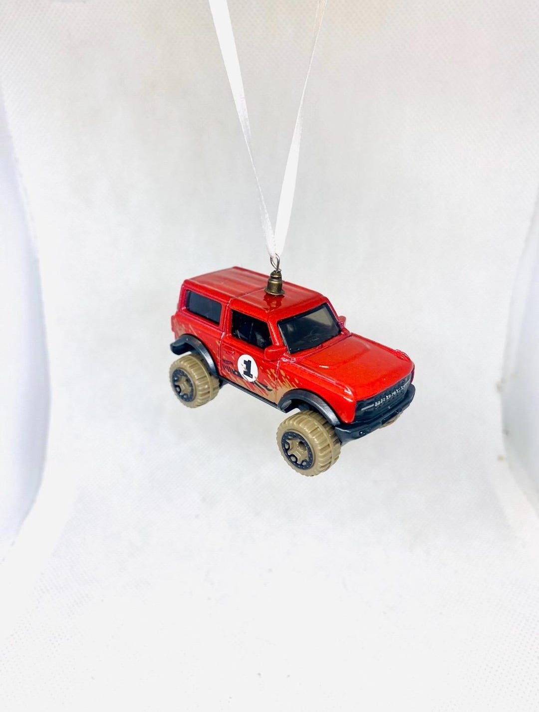 NEW Modified FORD BRONCO 4x4 Truck Car Christmas Tree Ornament Holiday ...
