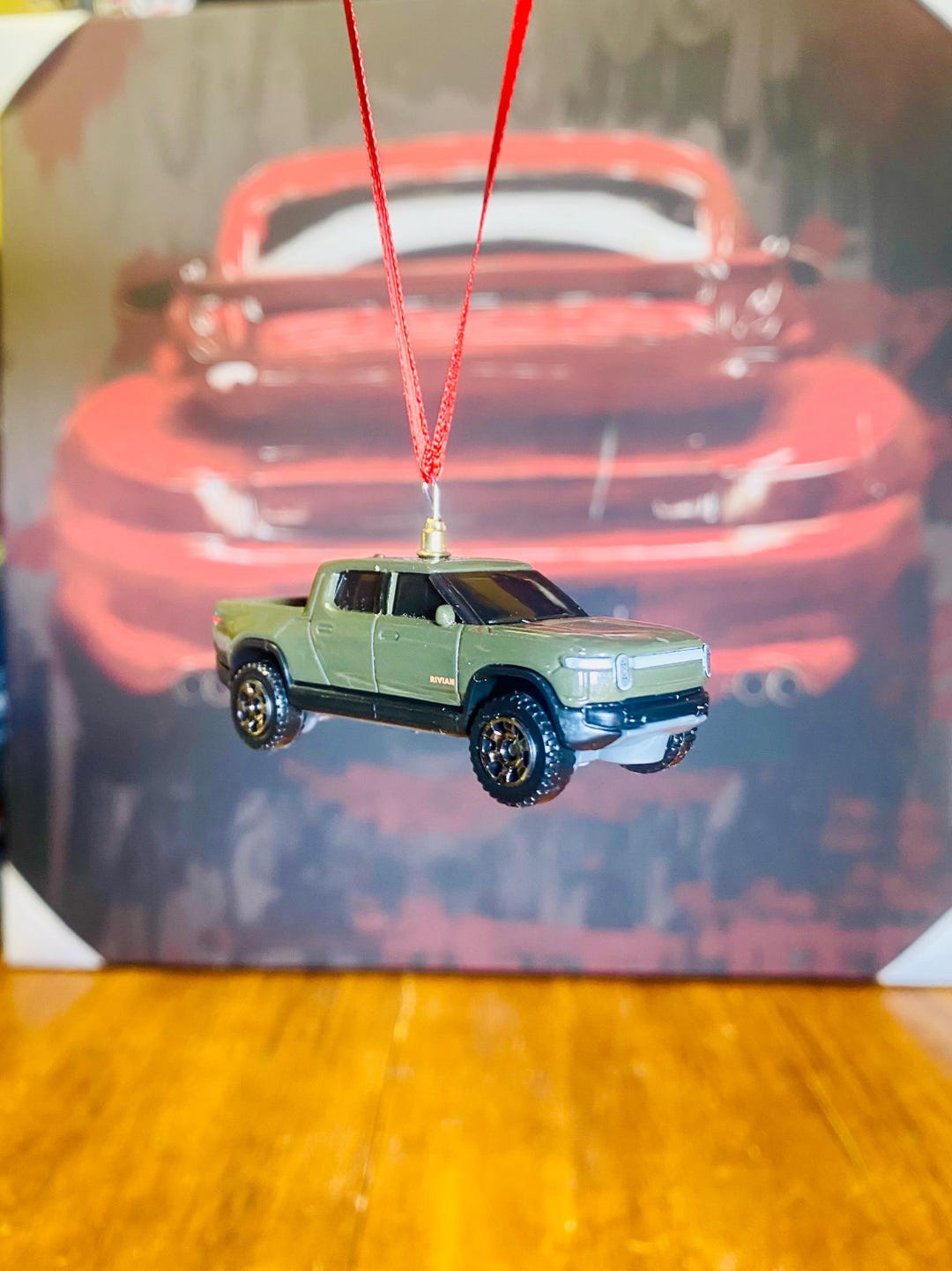 NEW Made Modified RIVIAN R1T Pickup Truck Christmas Tree Ornament ...