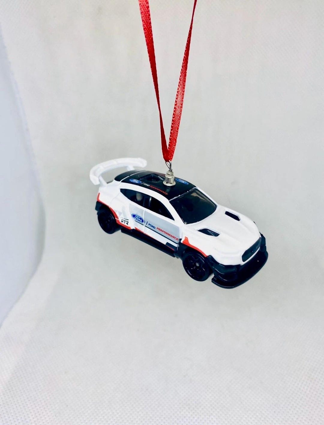 NEW Ford MUSTANG Mach E-1400 Ev Electric Car Christmas Tree Ornament ...