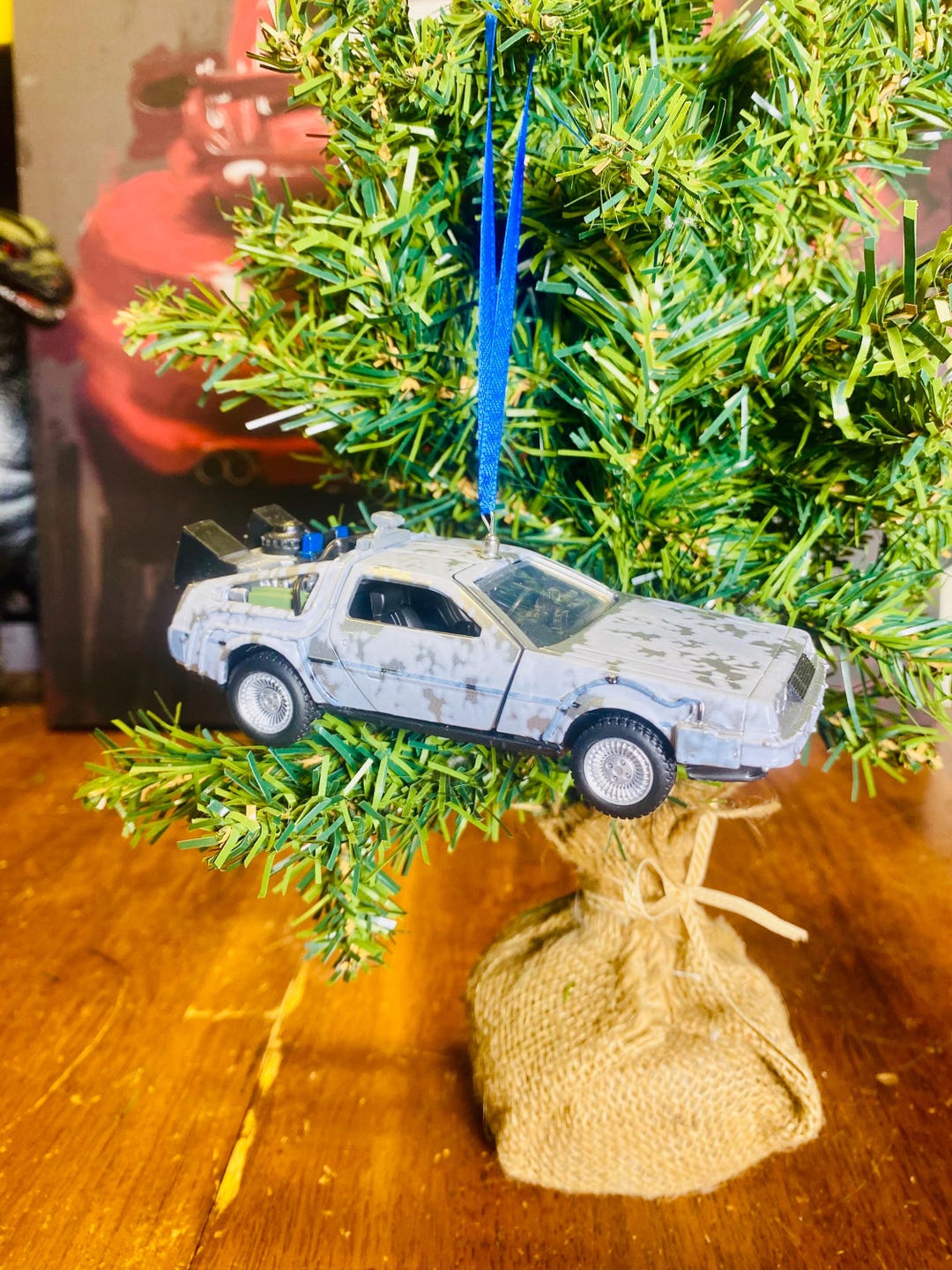 NEW Modified 5” Diecast Condensated Time Machine DELOREAN DMC-12 Back ...