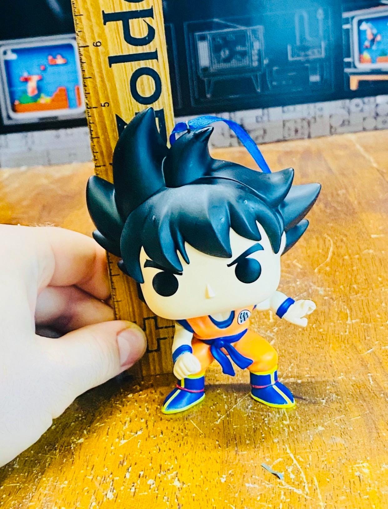 5” GOKU Super Saiyan DBZ Dragon Ball Z Christmas Tree Ornament Holiday ...