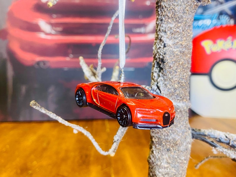 NEW Modified Made BUGATTI Chiron Car Christmas Tree Ornament Holiday ...