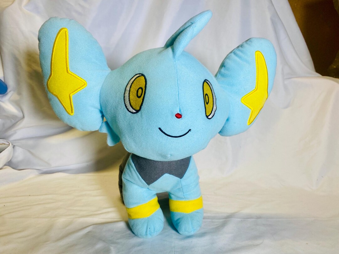 RARE Vintage 2010 SHINX POKEMON Plushe Toy Factory Plushie Stuffed ...