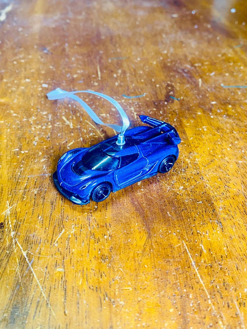 NEW Modified Made KOENIGSEGG JESKO Car Christmas Tree Ornament Holiday ...