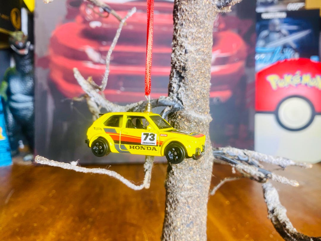 NEW Modified 1973 HONDA Civic JDM Car Christmas Tree Ornament Holiday ...